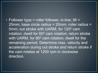 CAM AND FOLLOWER | PPTX