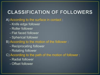 CAM AND FOLLOWER | PPTX