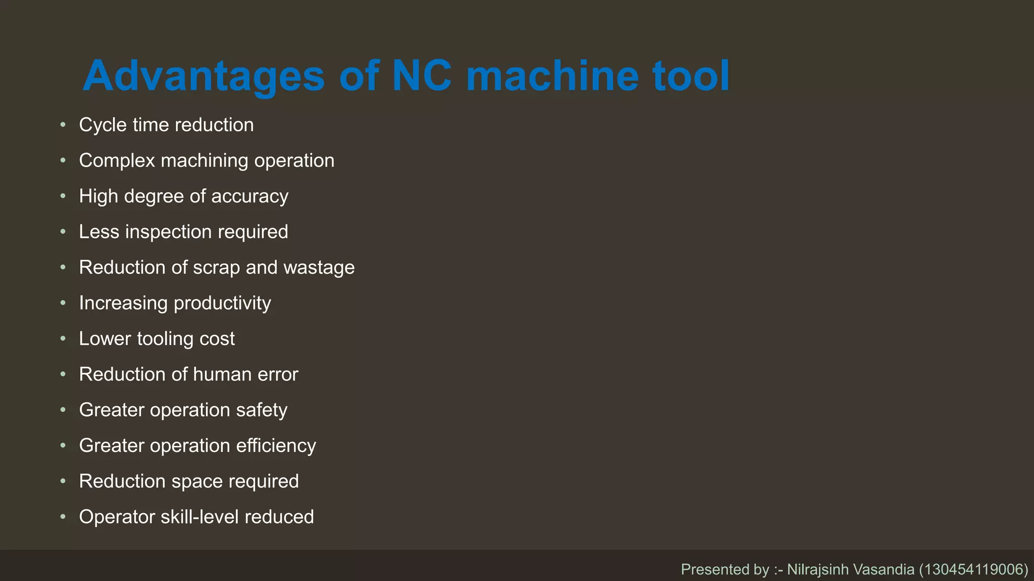 NC, CNC & DNC Machine | PPTX