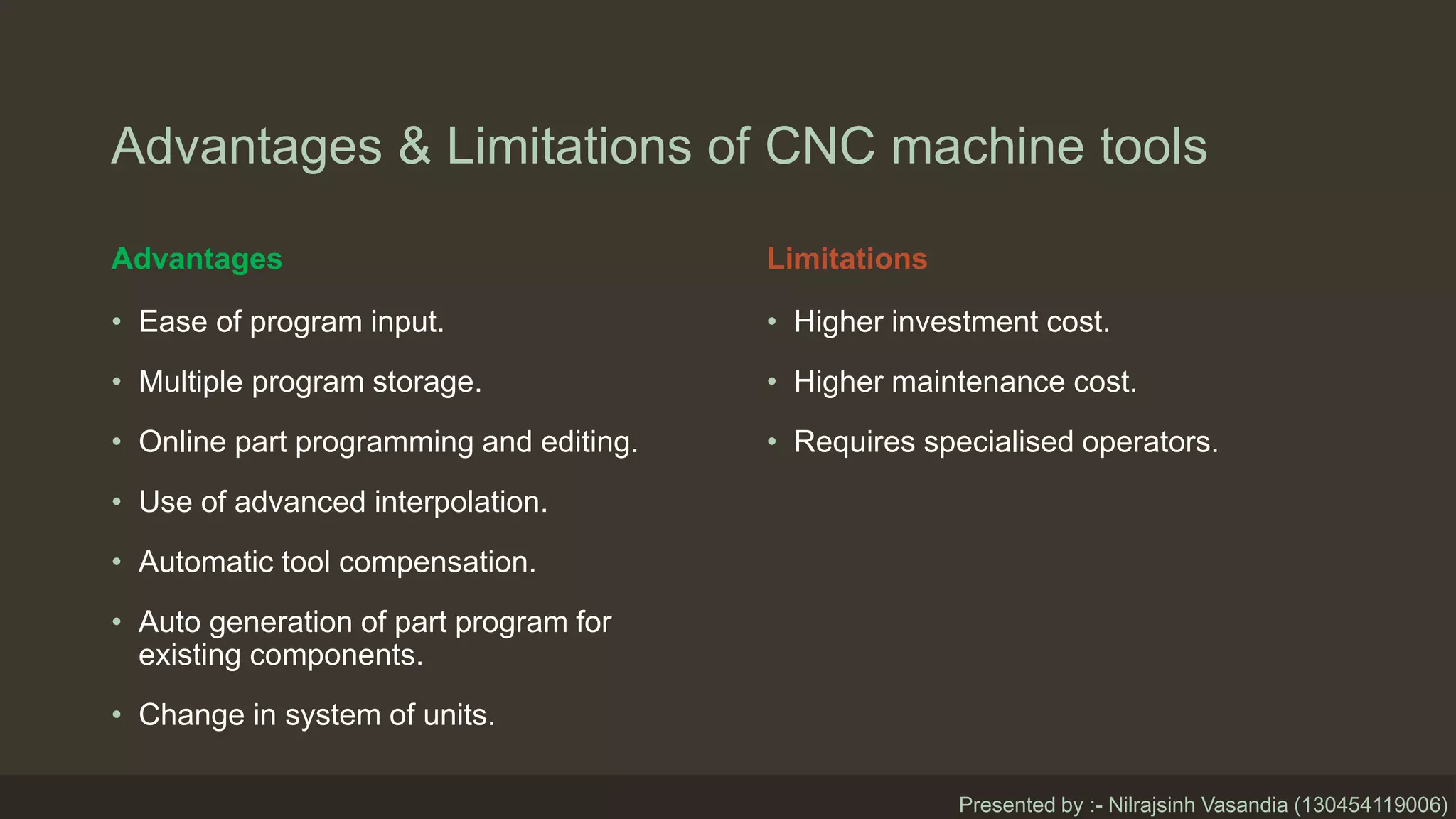 NC, CNC & DNC Machine | PPTX