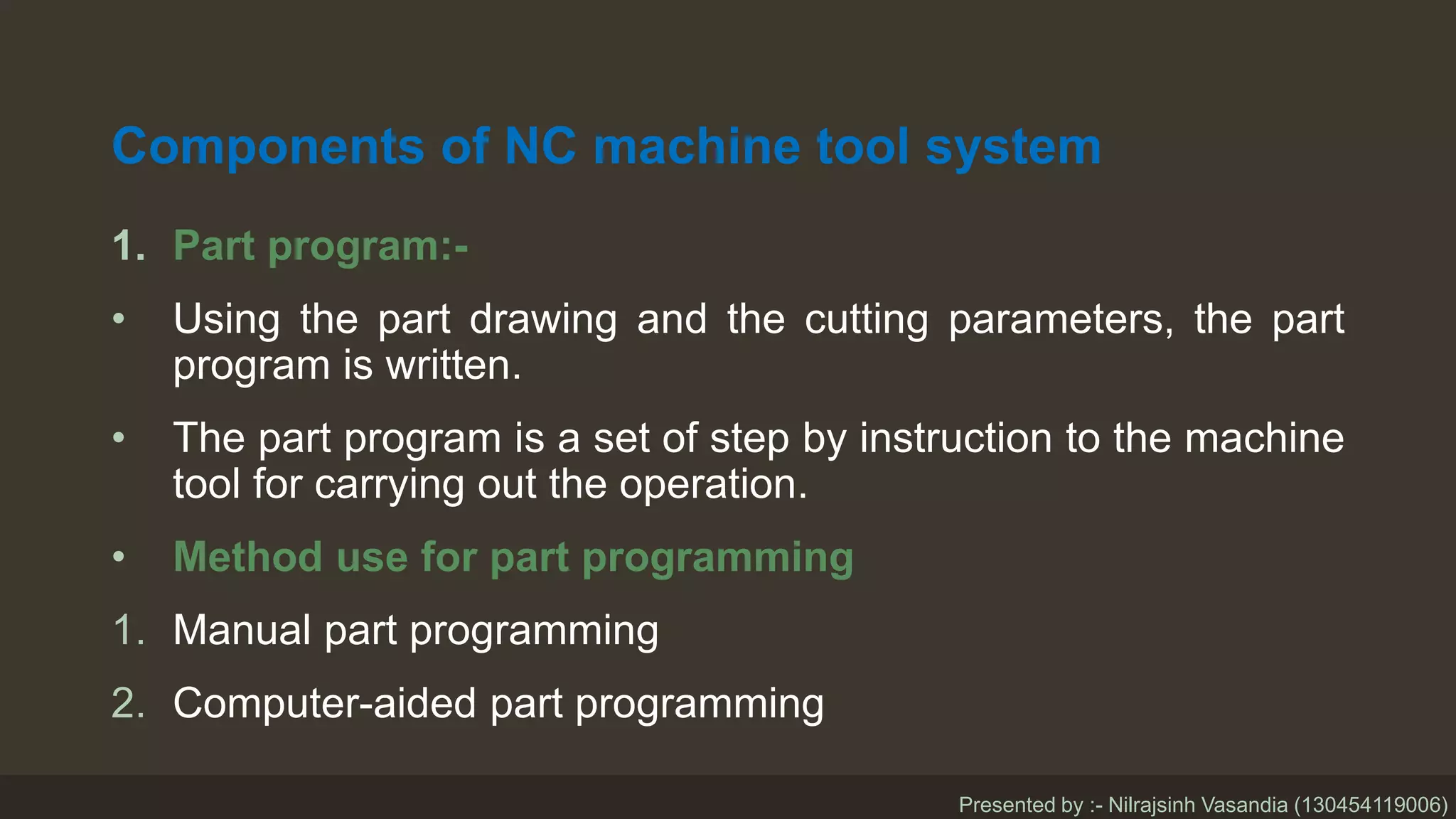 NC, CNC & DNC Machine | PPTX