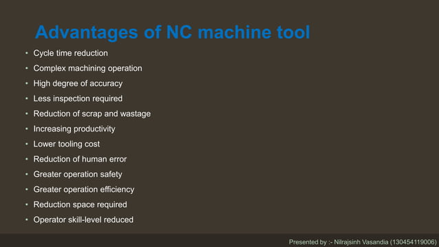 NC, CNC & DNC Machine | PPTX