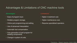 NC, CNC & DNC Machine | PPTX