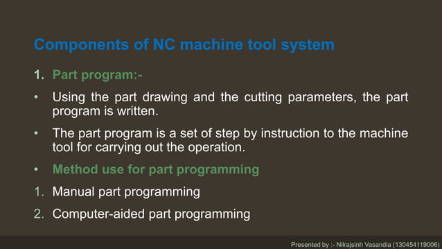 NC, CNC & DNC Machine | PPTX