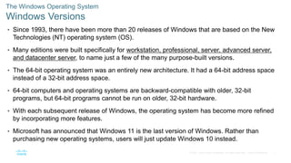 CA_Module_3_The Windows Operating System | PDF
