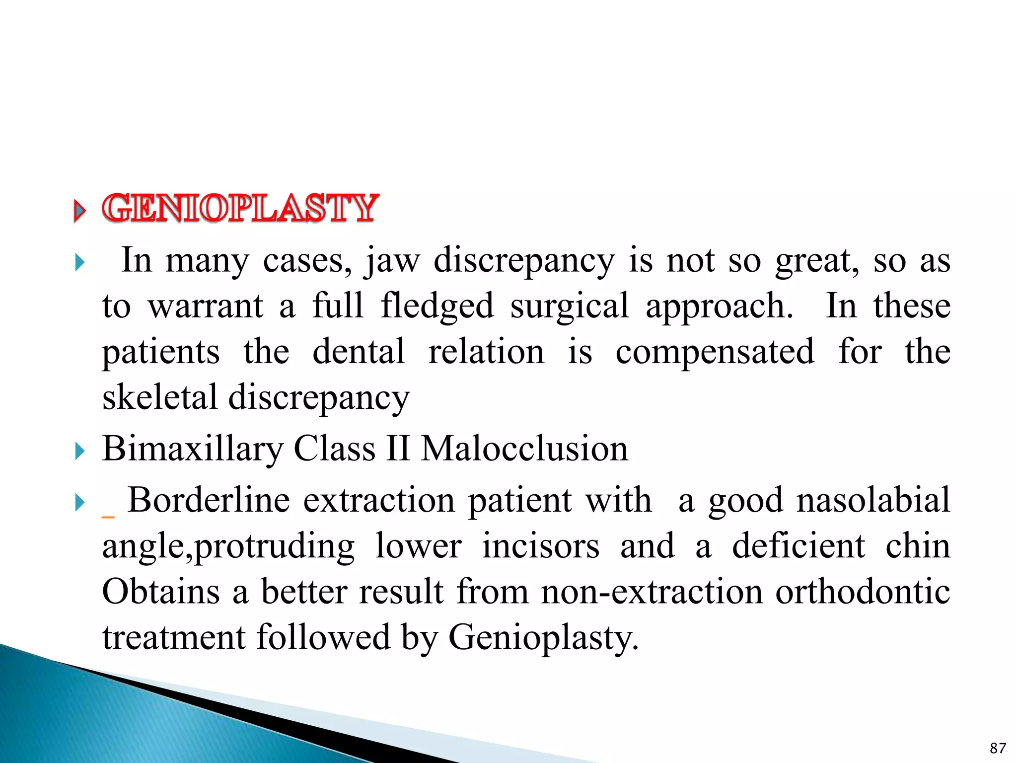 Camouflage in orthodontics | PPTX