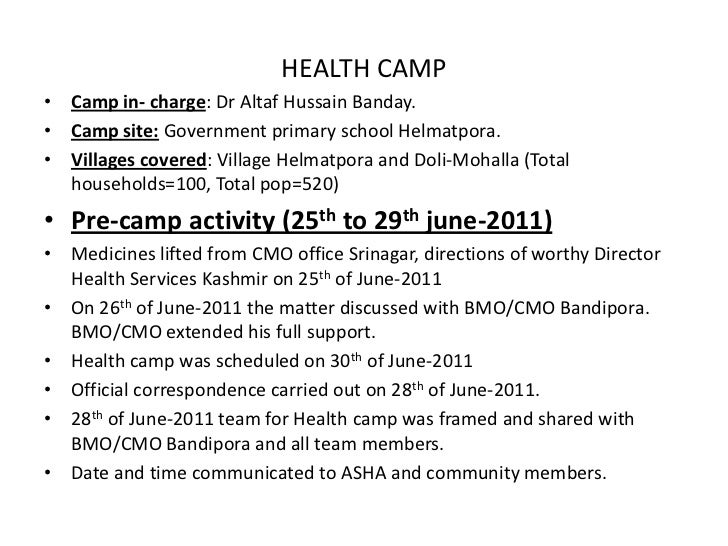 Health Camp