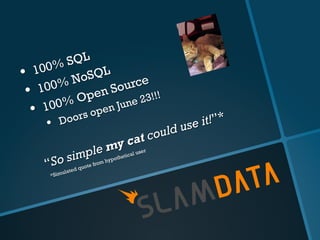 The Dark Side of NoSQL | PPT