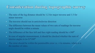 Survey Camp presentation of geomatics engineering | PPTX