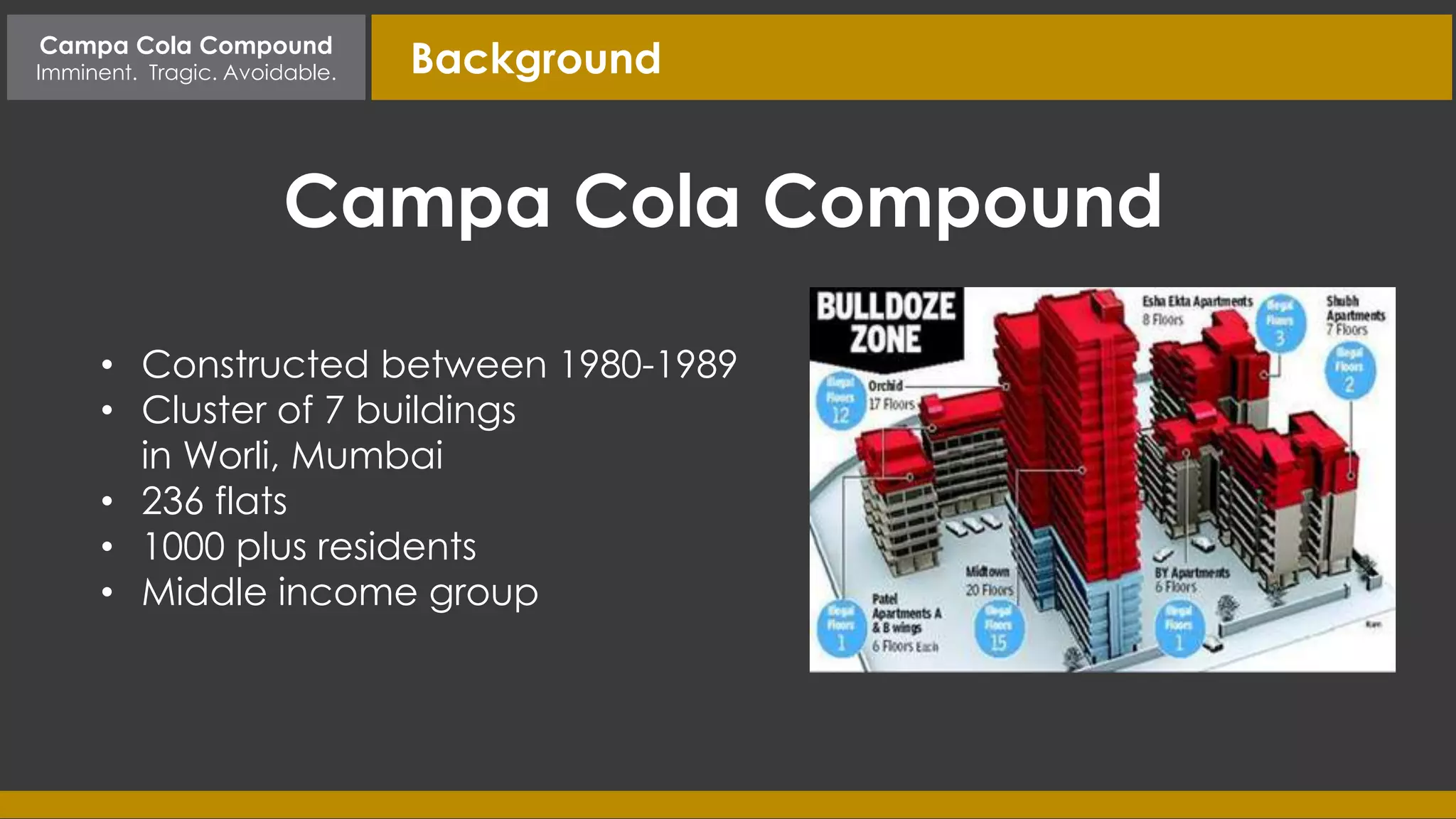 Campa Cola Compound - Our Story | PPSX