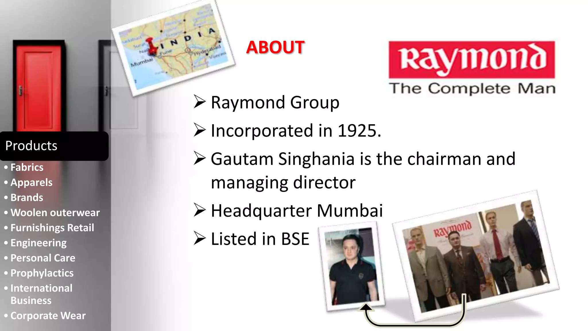 RAYMOND “THE COMPLETE MAN” Campaign | PPTX