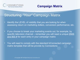 Campaign Matrix | PPT