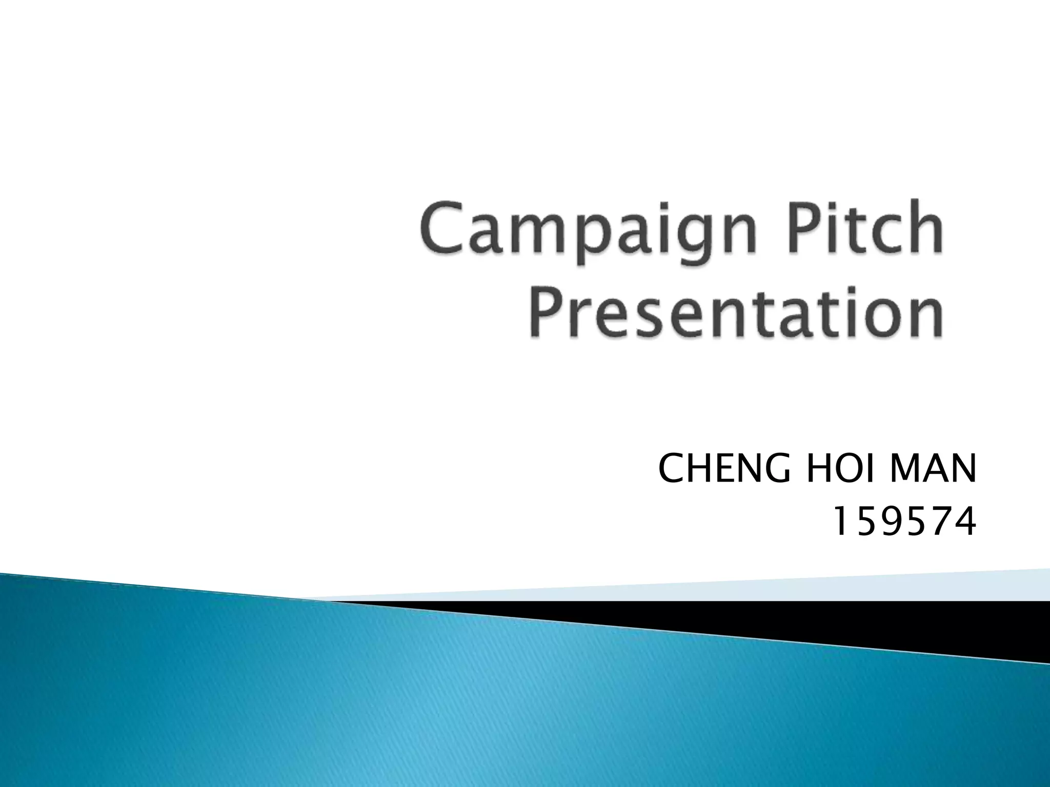 Campaign pitch presentation | PPT