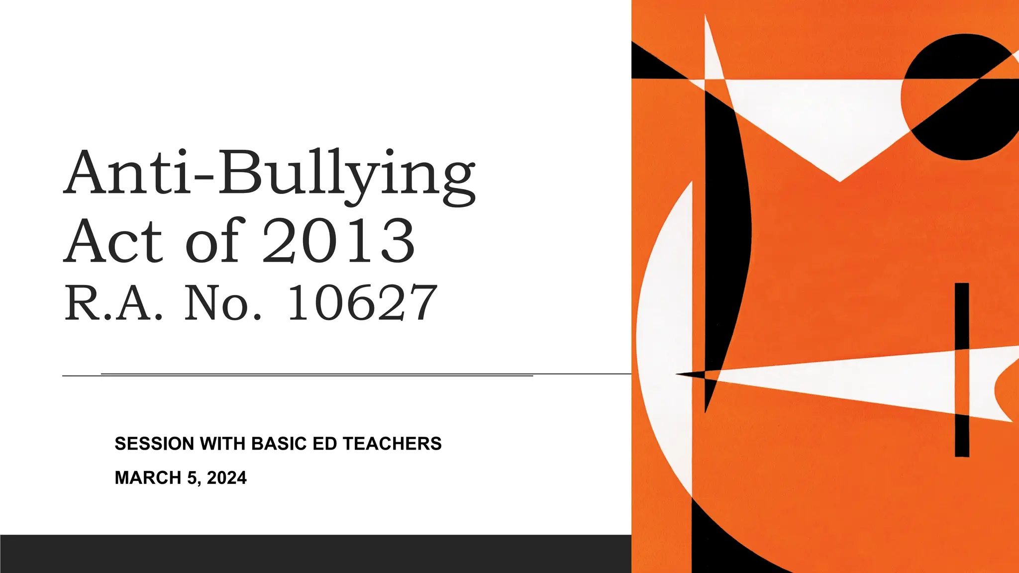 CAMPAIGN-TO-STOP-BULLYING. ppt | PPT