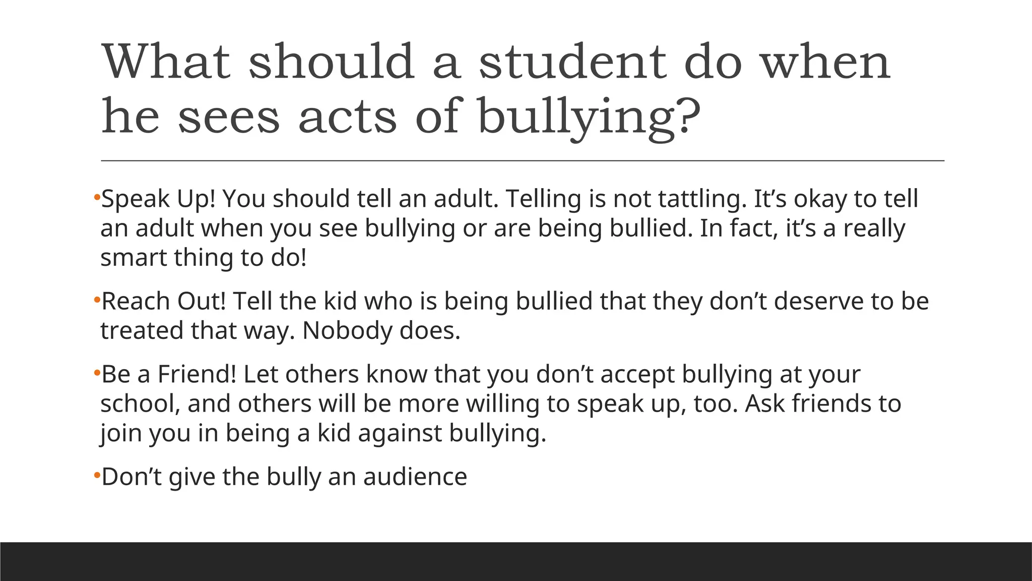 CAMPAIGN-TO-STOP-BULLYING. ppt | PPT