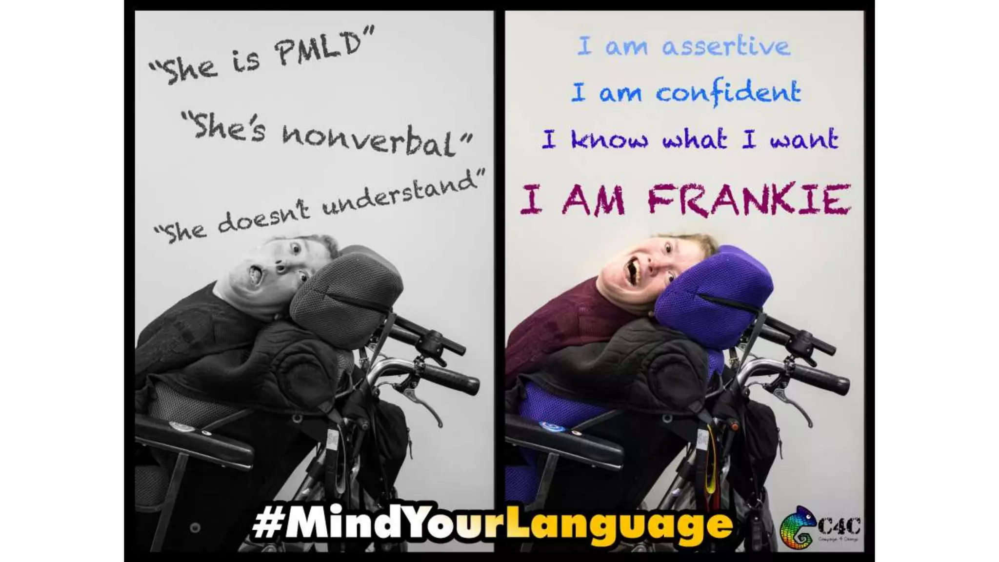 Campaign 4 change mind your language campaign photos | PPTX