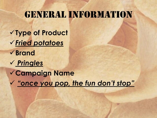 Campaign analysis2 pringles | PDF