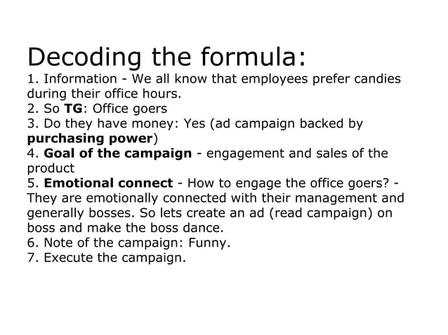Campaign Design Decoded | PPT
