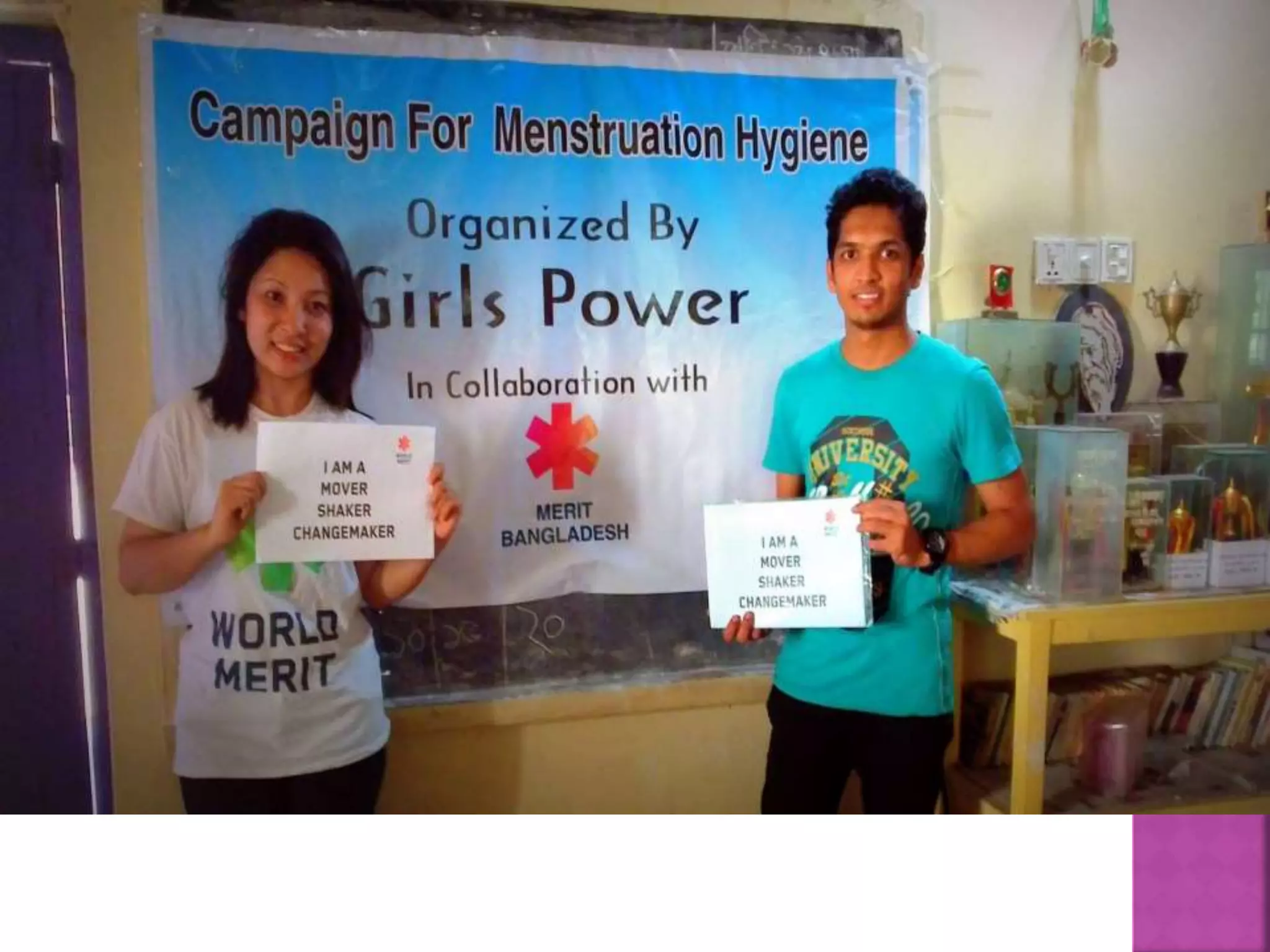 "Campaign for menstruation Hygiene " | PPT