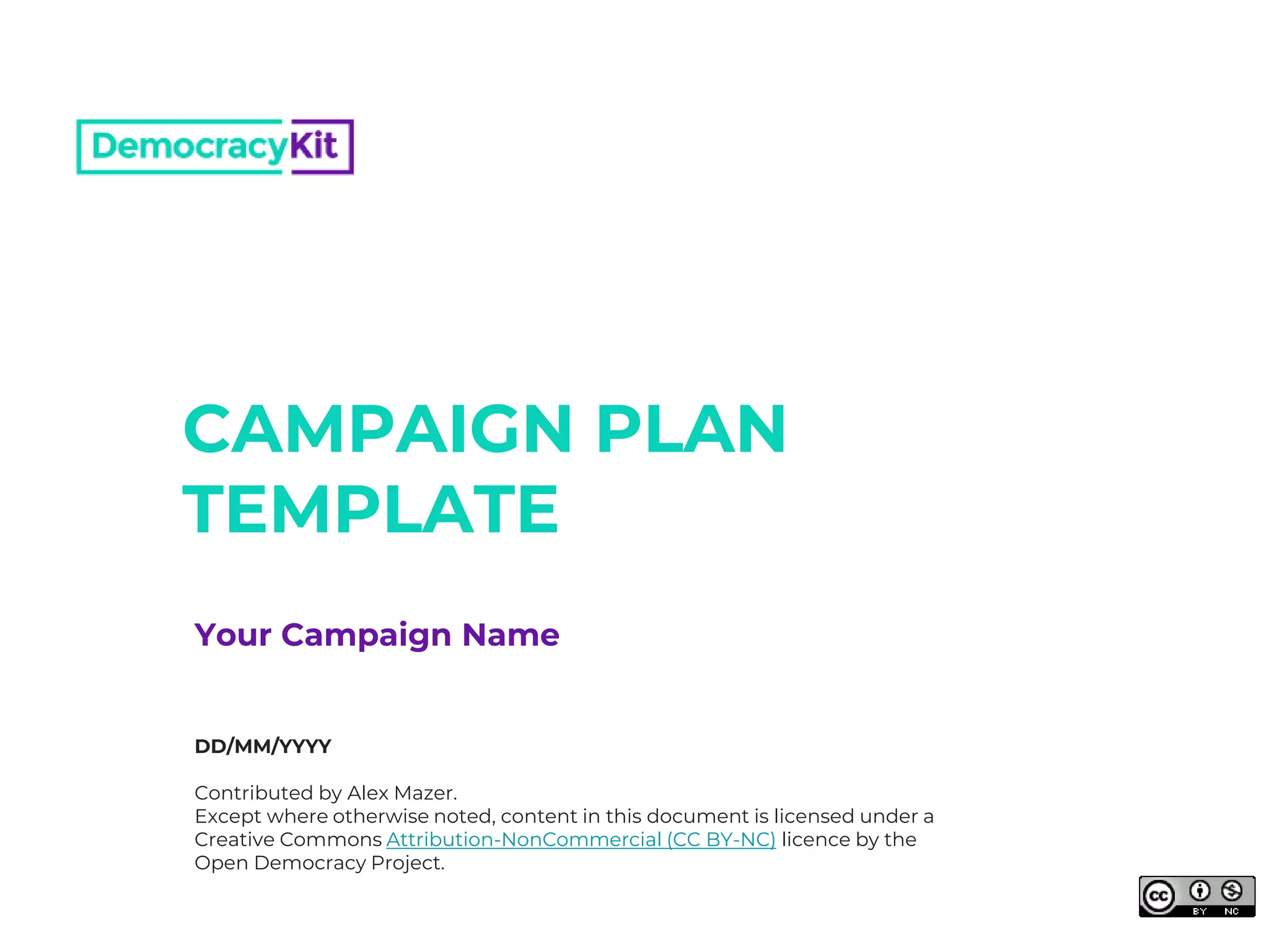Campaign Plan Template - DemocracyKit (1).pptx