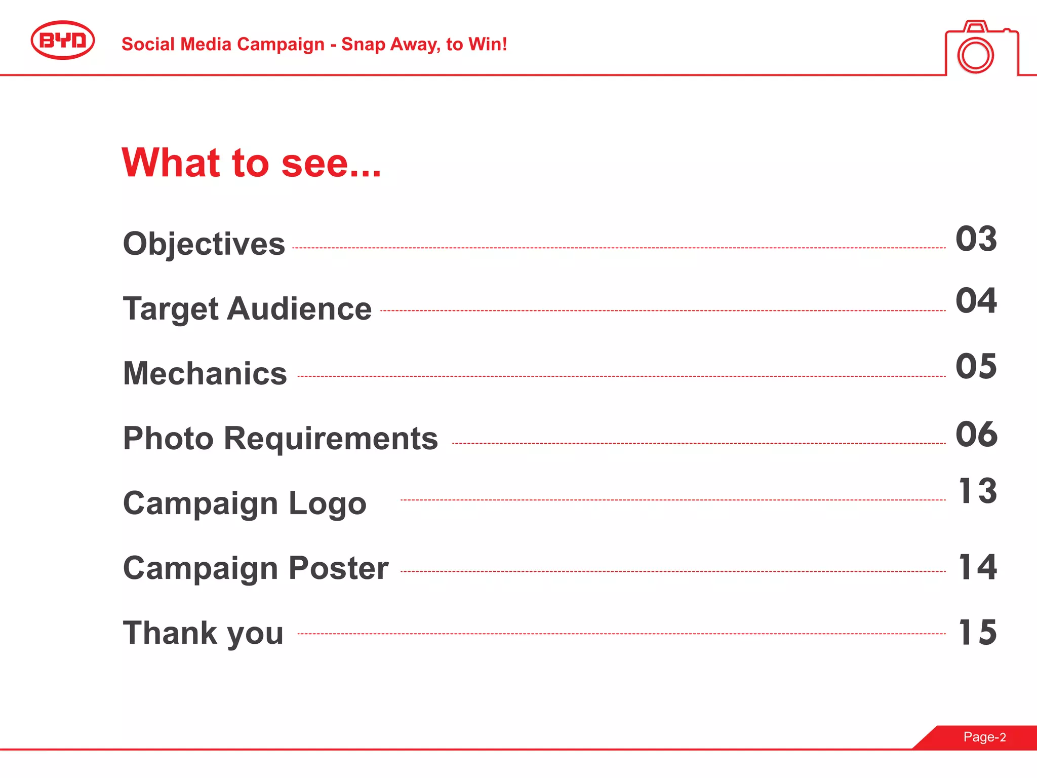BYD automobile social media campaign. | PDF