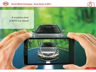 BYD automobile social media campaign. | PDF