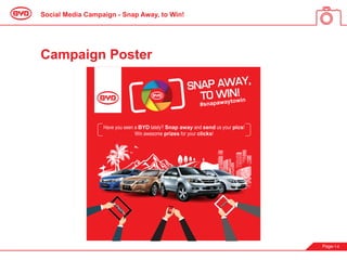 BYD automobile social media campaign. | PDF