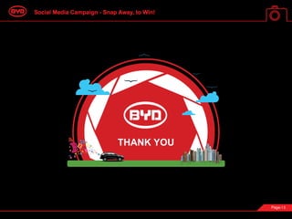 BYD automobile social media campaign. | PDF