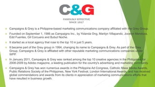 Campaigns and Grey | PPTX