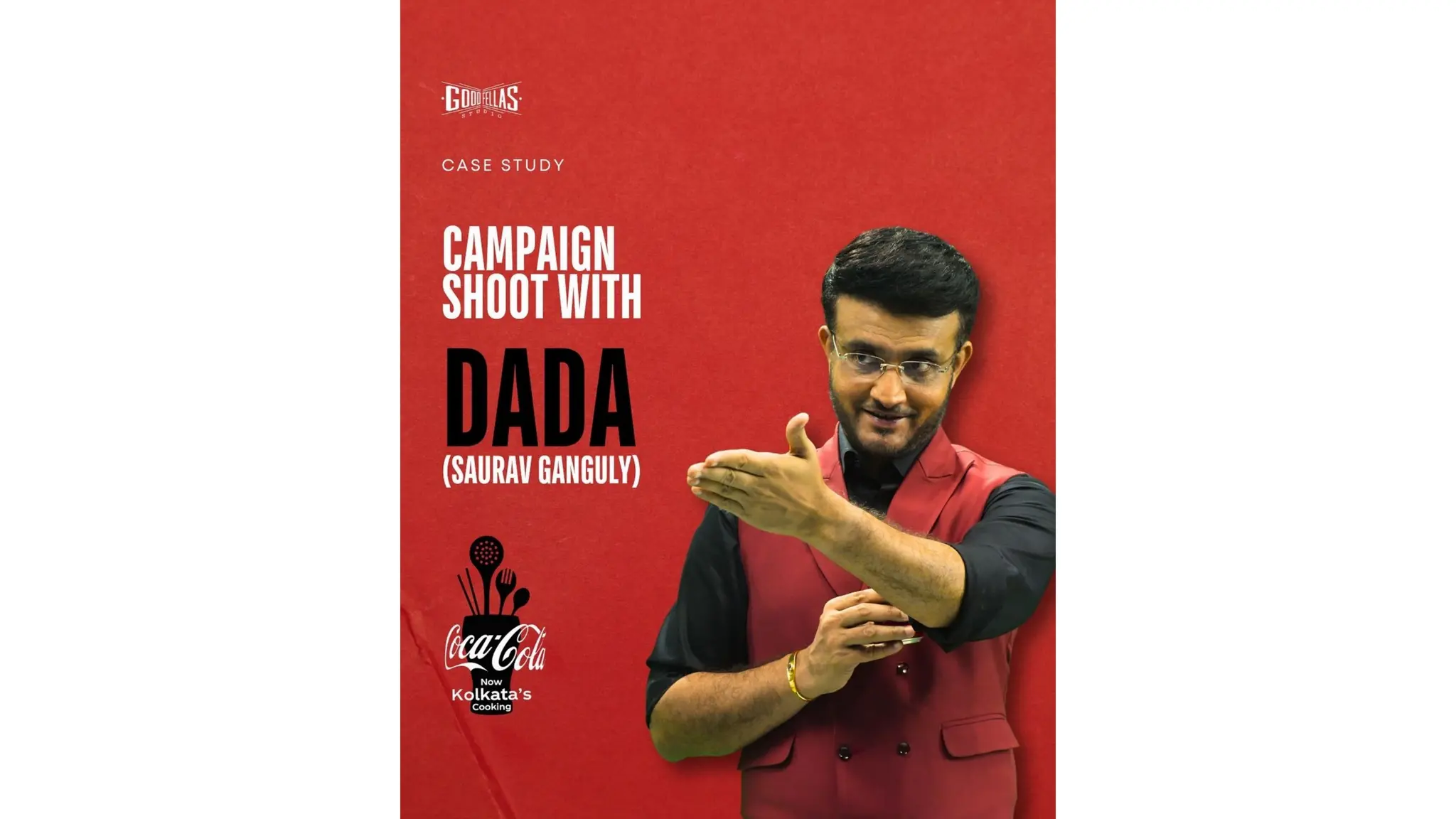 Campaign Shoot With Dada (Saurav Ganguly) | PPTX
