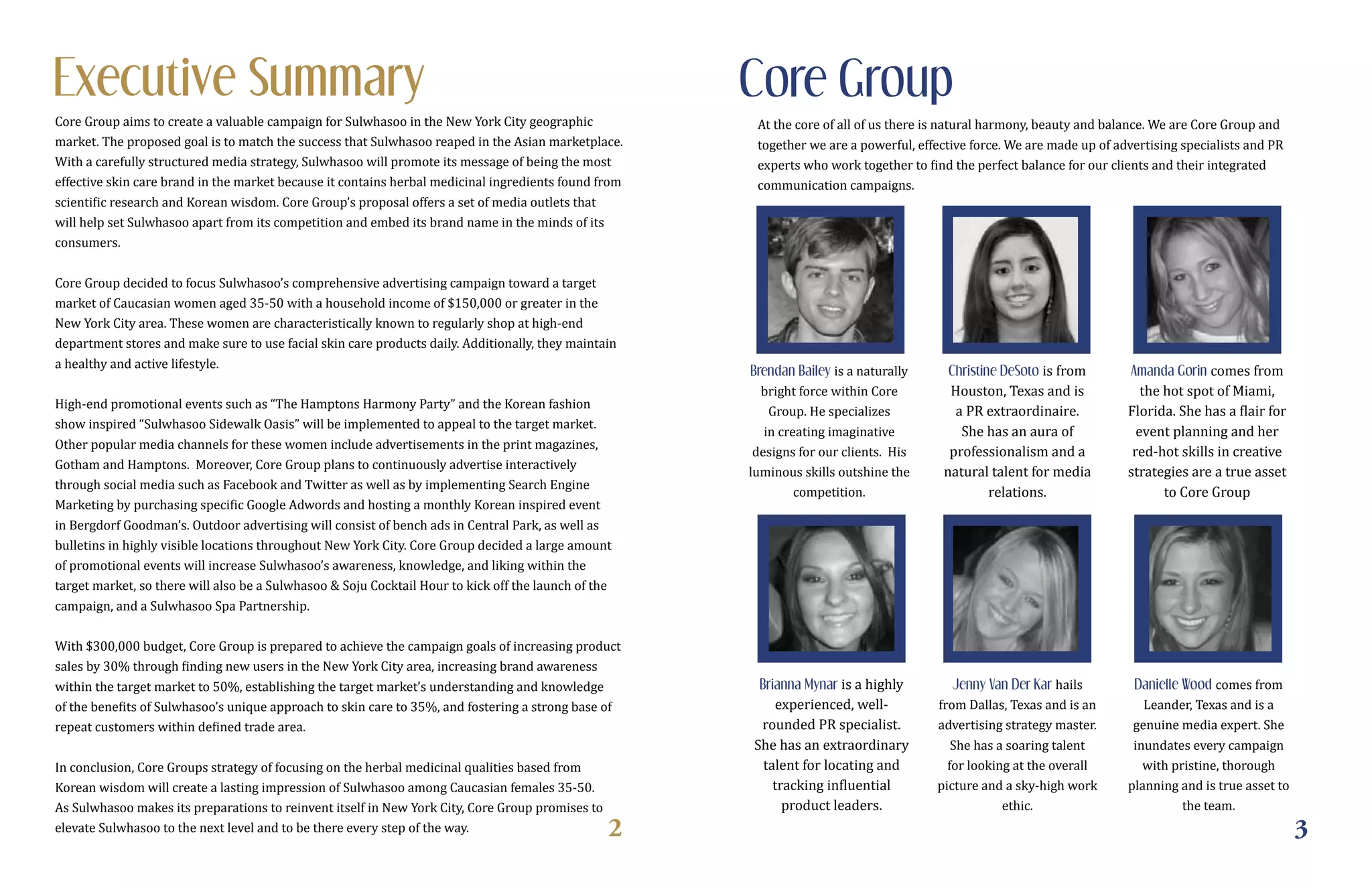 Campaigns plansbook, sulwhasoo | PDF