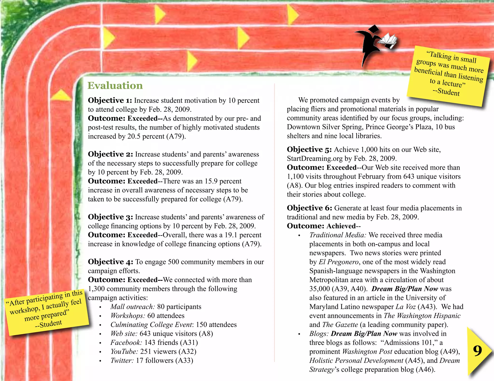 UMD Bateman Campaign Summary 2009 | PPT