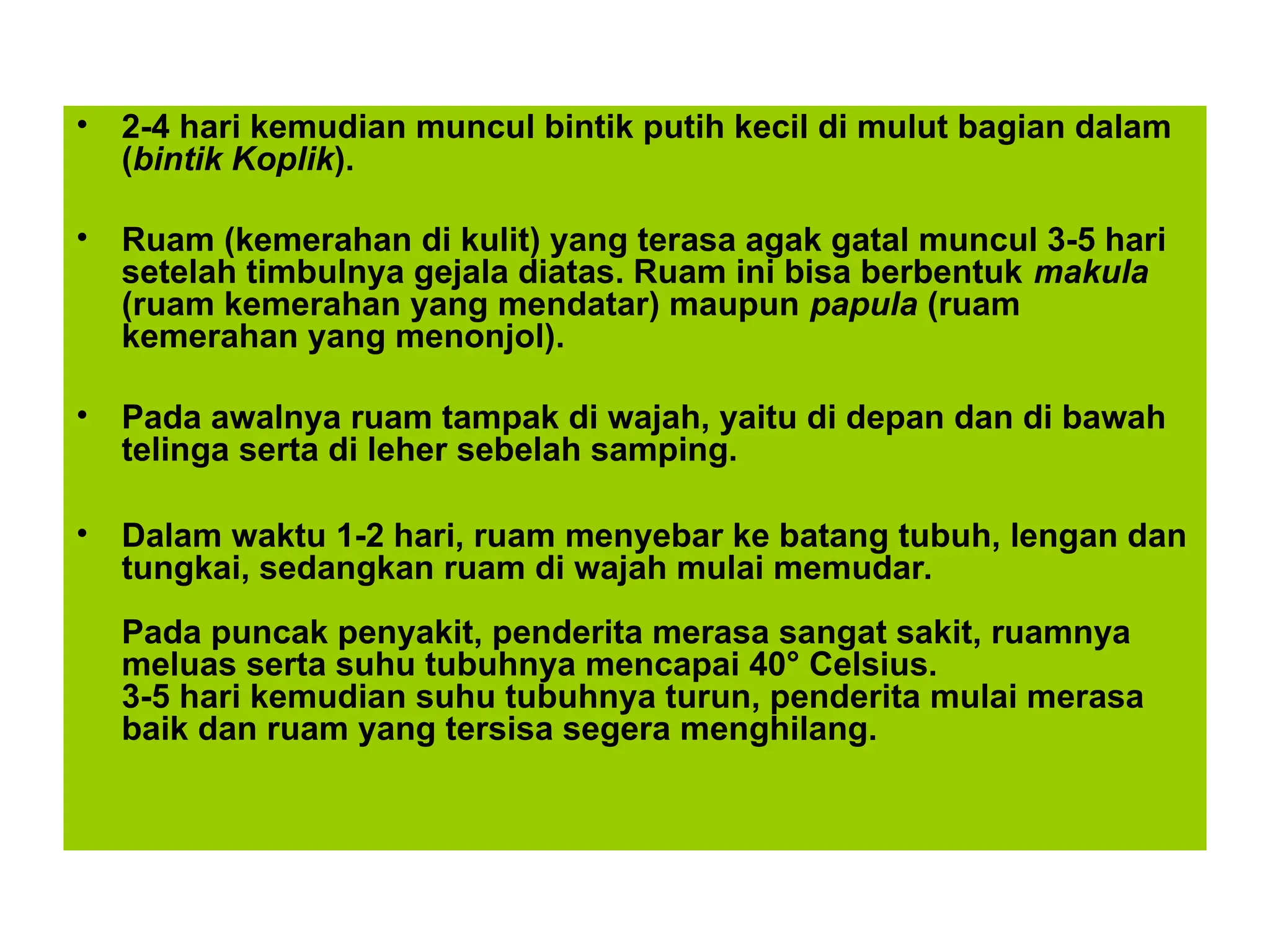 Campak materi untuk dibaca pelajar gemar membaca.ppt