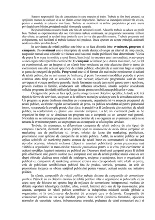 Campania de relatii publice | PDF