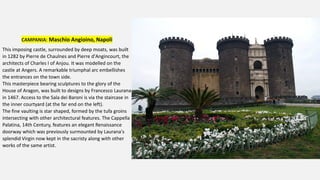 Campania, Maschio Angioino, Napoli | PDF