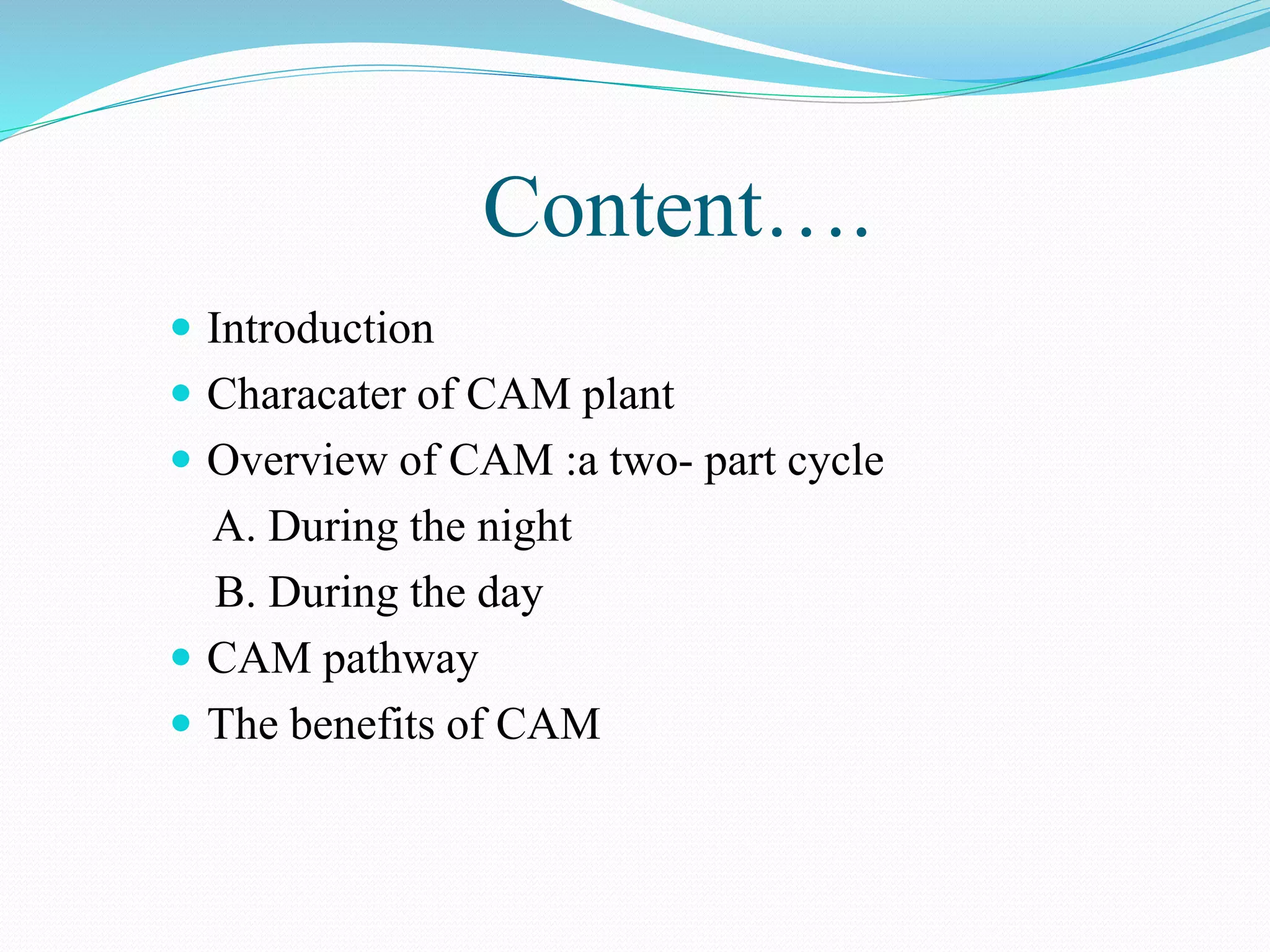 Cam pathway | PPTX