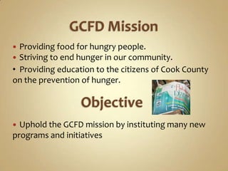 Greater Chicago Food Depository | PPT