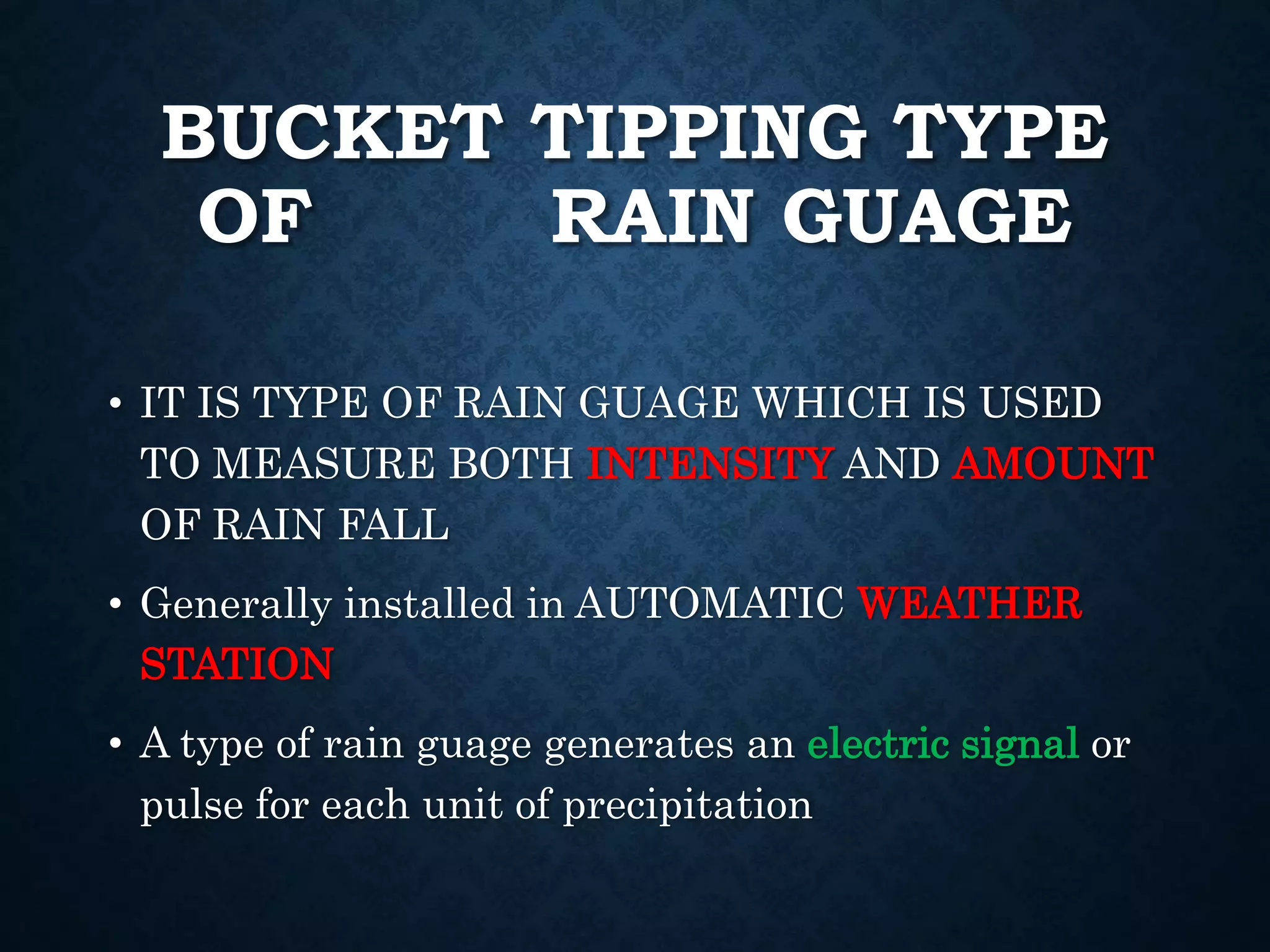 Agrometeorology: Campbell stokes sunshine recorder & Rain gauge | PPTX