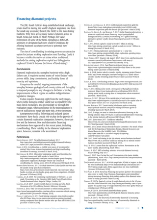 Financing Diamond Projects SAIMM Paper Feb 2019 | PDF