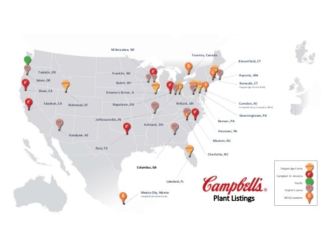 Campbell's Manufacturing Site Map | PDF