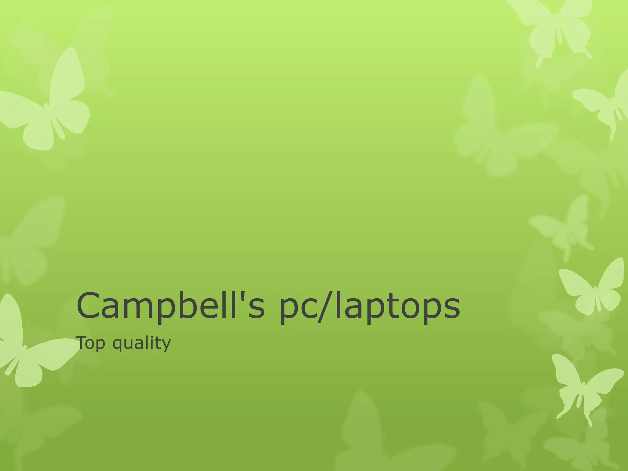 Campbell's pc 3 | PDF