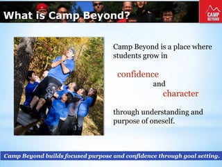 Camp beyond: The American Experience - Summer 2014 | PPT