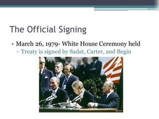 Camp David Accords | PPTX