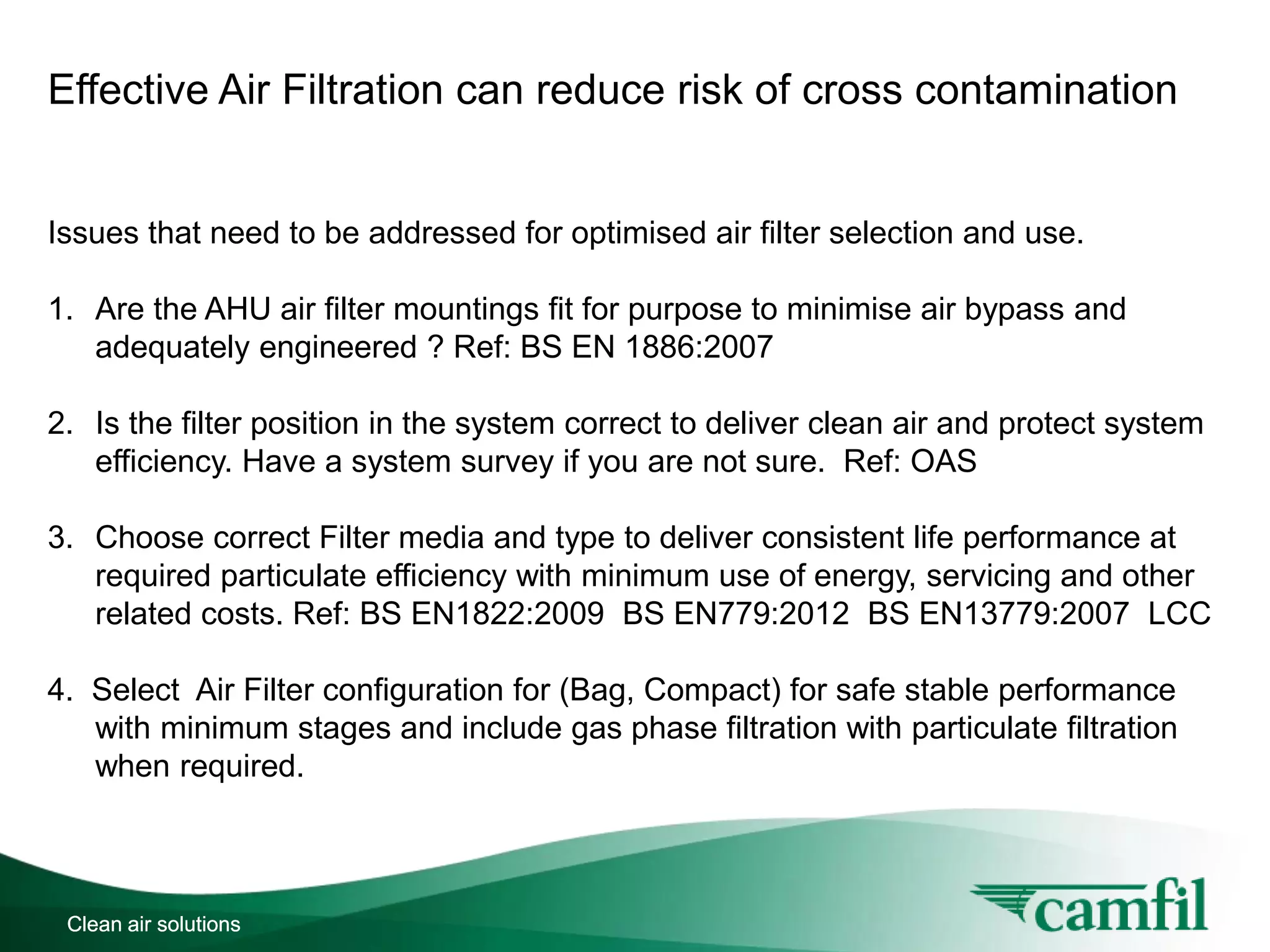 Campden BRI Energy - Filtering Energy Costs in Food Processing | PPTX