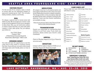 Campers Info Brochure | PDF