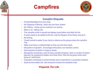 Campfires | PPTX
