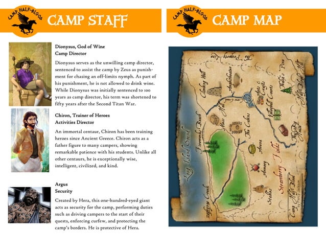 Camp Half Blood: Camp Survival Guide | PDF | Fantasy | Genres
