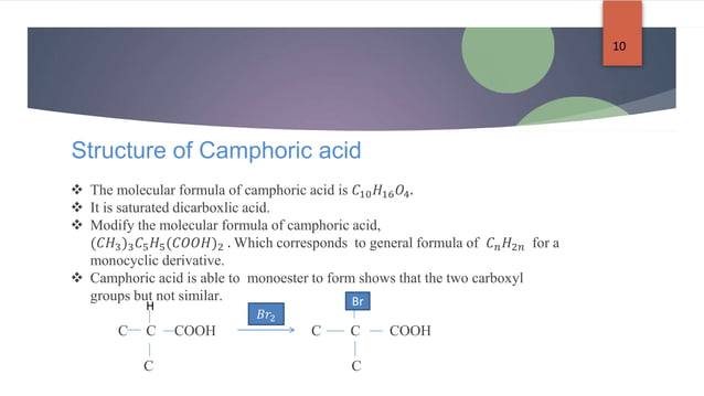 Structural Elucidation of Camphor | PPTX