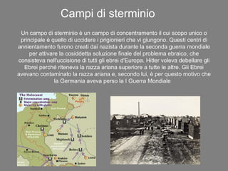 Campi di concentramento e di sterminio | PPT