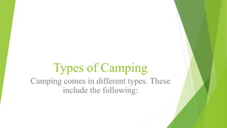 CAMPING and HIKING LECTURE AND DISCUSSION.pptx